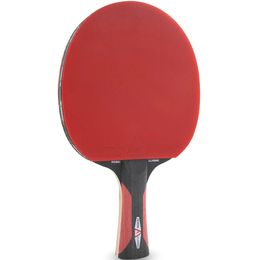 Tischtennisschläger Joola "Rosskopf Classic", rot (dunkelgrau, rot), TischtennisschlägerB:153mm L:256mm T:14mm, B:153mm L:256mm T:14mm