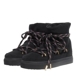INUIKII Stiefel & Boots - Jacquard Lace - Gr. 37 (EU) - in Schwarz - f&uuml;r Damen