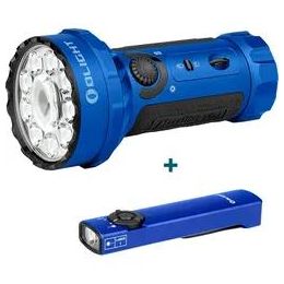 Olight Marauder Mini Leistungsstarke LED Taschenlampe mit 7000 Lumen 600 Meter Bundle