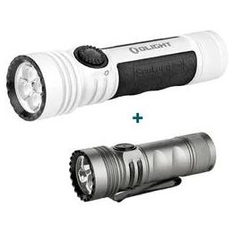 Olight Seeker 4 Pro LED Taschenlampe 4600 Lumen 260 Meter Bundle