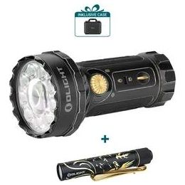 Olight Marauder Mini Leistungsstarke LED Taschenlampe mit 7000 Lumen 600 Meter Bundle