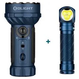 Olight Marauder Mini Leistungsstarke LED Taschenlampe mit 7000 Lumen 600 Meter Bundle