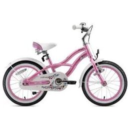 Kinderfahrrad Bikestar "Cruiser" Fahrräder Gr. 23cm, 16 Zoll (40,64cm), rosa (pink) Kinder