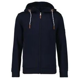 Sweatjacke Ragman Gr. M (48/50), blau (dunkelblau-711) Herren Sweatjacken