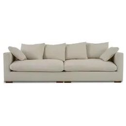 Guido Maria Kretschmer Home & Living Big-Sofa GUIDO MARIA KRETSCHMER HOME & LIVING "Pantin" Sofas Gr. B/H/T: 266cm x 80cm x 113cm, Chenille, beige (sand) extra weich und kuschelig, Füllung mit Federn Daunen