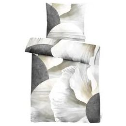 Bettwäsche Apelt "Silence GOTS", beige (natur), B/L: 135cm x 200cm, , Satin (Bio-Baumwolle), B/L: 80cm x 80cm, Satin (Bio-Baumwolle), Obermaterial: 100% Baumwolle, Bettwäsche, stimmungsvolle Farbsilhouetten