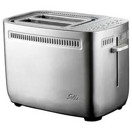 Solis OF SWITZERLAND 2-in-1-Toaster "Sandwich Toaster (Typ 8003)", silber, B:21cm H:18cm T:29cm, Toaster, 2 in 1 Toaster und Sandwichmaker