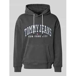 Tommy Jeans Hoodie mit Label-Stitching Modell 'VARSITY'