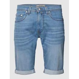 Pierre Cardin Jeansshorts mit Label-Patch