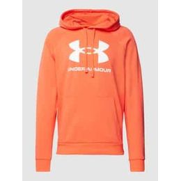 Under Armour Hoodie mit Label-Print Modell 'Rival'