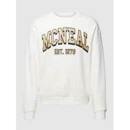 McNeal Sweatshirt mit Label-Print