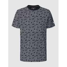 Christian Berg T-Shirt mit Allover-Print