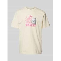 Market T-Shirt mit Rundhalsausschnitt Modell 'PINK PANTHER'