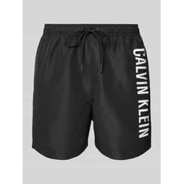 Calvin Klein Underwear Badehose mit Label-Print