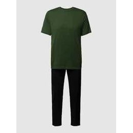 Jack & Jones Pyjama mit Label-Detail Modell 'BASIC'