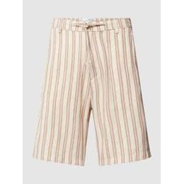 Selected Homme Bermudas mit Streifenmuster Modell 'BRODY'