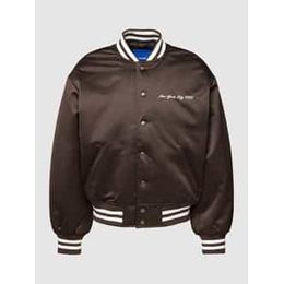 Jack & Jones Bomberjacke mit Label-Stitching Modell 'BAXTER'