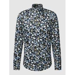 LINDBERGH Slim Fit Freizeithemd mit Button-Down-Kragen