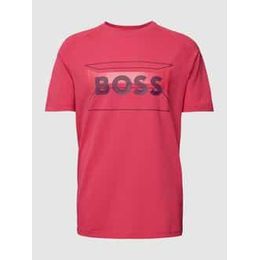 BOSS Green T-Shirt mit Label-Print