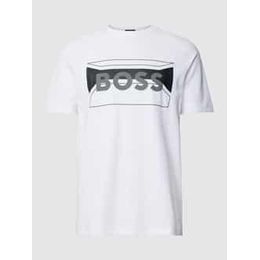 BOSS Green T-Shirt mit Label-Print