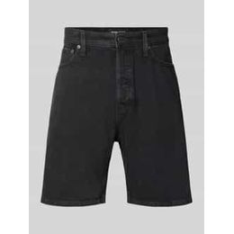 Jack & Jones Regular Fit Jeansshorts im 5-Pocket-Design Modell 'TONY'