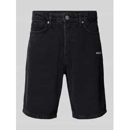 Pegador Regular Fit Jeansshorts mit Label-Stitching Modell 'EARL'