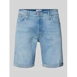 Jack & Jones Regular Fit Jeansshorts im 5-Pocket-Design Modell 'RICK'