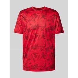 Christian Berg T-Shirt mit Allover-Muster