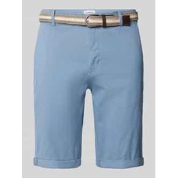 LINDBERGH Slim Fit Bermudas mit Gürtel