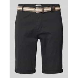 LINDBERGH Slim Fit Bermudas mit Gürtel