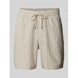 Only & Sons Shorts mit Streifenmuster Modell 'STEL'