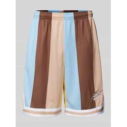 Karl Kani Loose Fit Shorts mit Label-Stitching