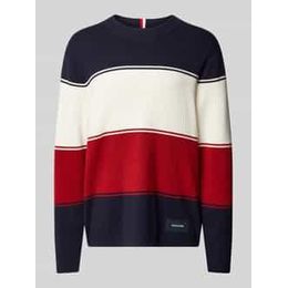 Tommy Hilfiger Strickpullover mit Logo-Patch