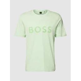 BOSS Green T-Shirt mit Label-Print