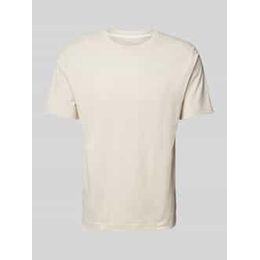 Marc O'Polo Regular Fit T-Shirt aus reiner Baumwolle mit Label-Print