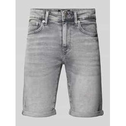 Only & Sons Slim Fit Jeansshorts im 5-Pocket-Design Modell 'PLY'