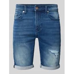 Only & Sons Regular Fit Jeansshorts im 5-Pocket-Design Modell 'PLY'