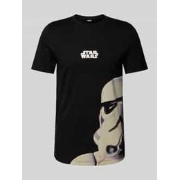 s.Oliver RED LABEL Regular Fit T-Shirt aus Baumwolle mit Starwars®-Print