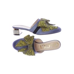 Gucci Damen Sandale, blau, Gr. 39