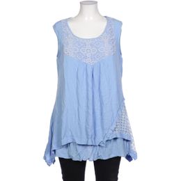 Ulla Popken Damen Bluse, hellblau, Gr. 46