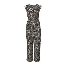 comma, COMMA Jumpsuit Damen Gr&ouml;&szlig;e M schwarz / wei&szlig;