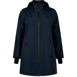 ZIZZI Outdoorjacke Damen Gr&ouml;&szlig;e 9XL/10XL navy / schwarz