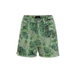 By Diess Collection Shorts mit Tasche Damen Gr&ouml;&szlig;e 36 gr&uuml;n / dunkelgr&uuml;n