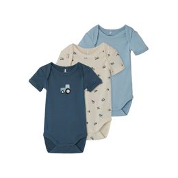 name it Body Jungen Gr&ouml;&szlig;e 80 creme / hellblau / dunkelblau / schwarz