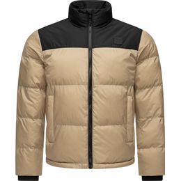 Ragwear Winter Jacket 'Stafen' male size S Taupe / Black