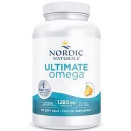 Nordic Naturals, Ultimate Omega, Zitronen Geschmack, 1280mg, 180Weichkapseln [99,83 EUR pro kg]