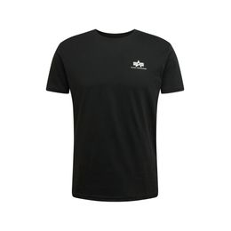 Alpha Industries T-Shirt Herren Gr&ouml;&szlig;e L schwarz / wei&szlig;