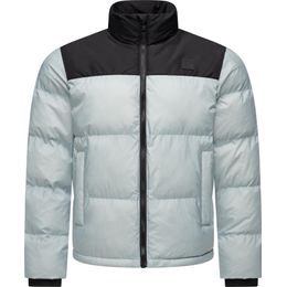 Ragwear Winter Jacket 'Stafen' male size L Pastel blue / Black