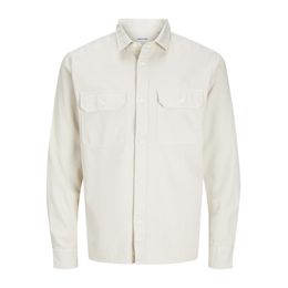 Jack & Jones JACK & JONES Button Up Shirt 'JJETravis' male size XL Off white