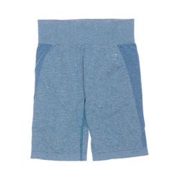 Gymshark Damen Shorts, blau, Gr. 24